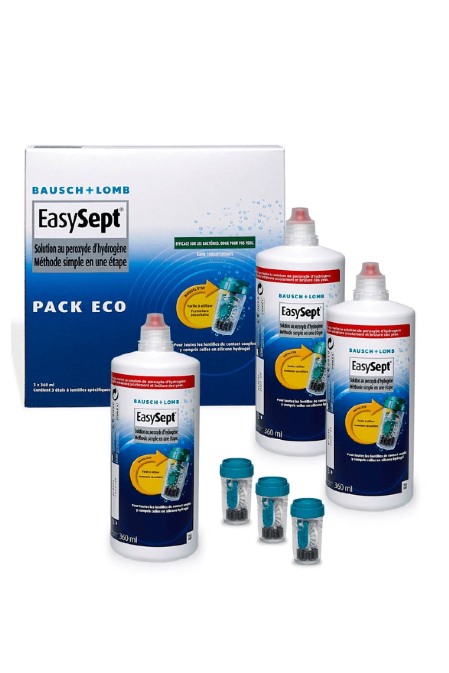 Tripack EASYSEPT – centrevisionlentille- BIOTECH OPTIQUE